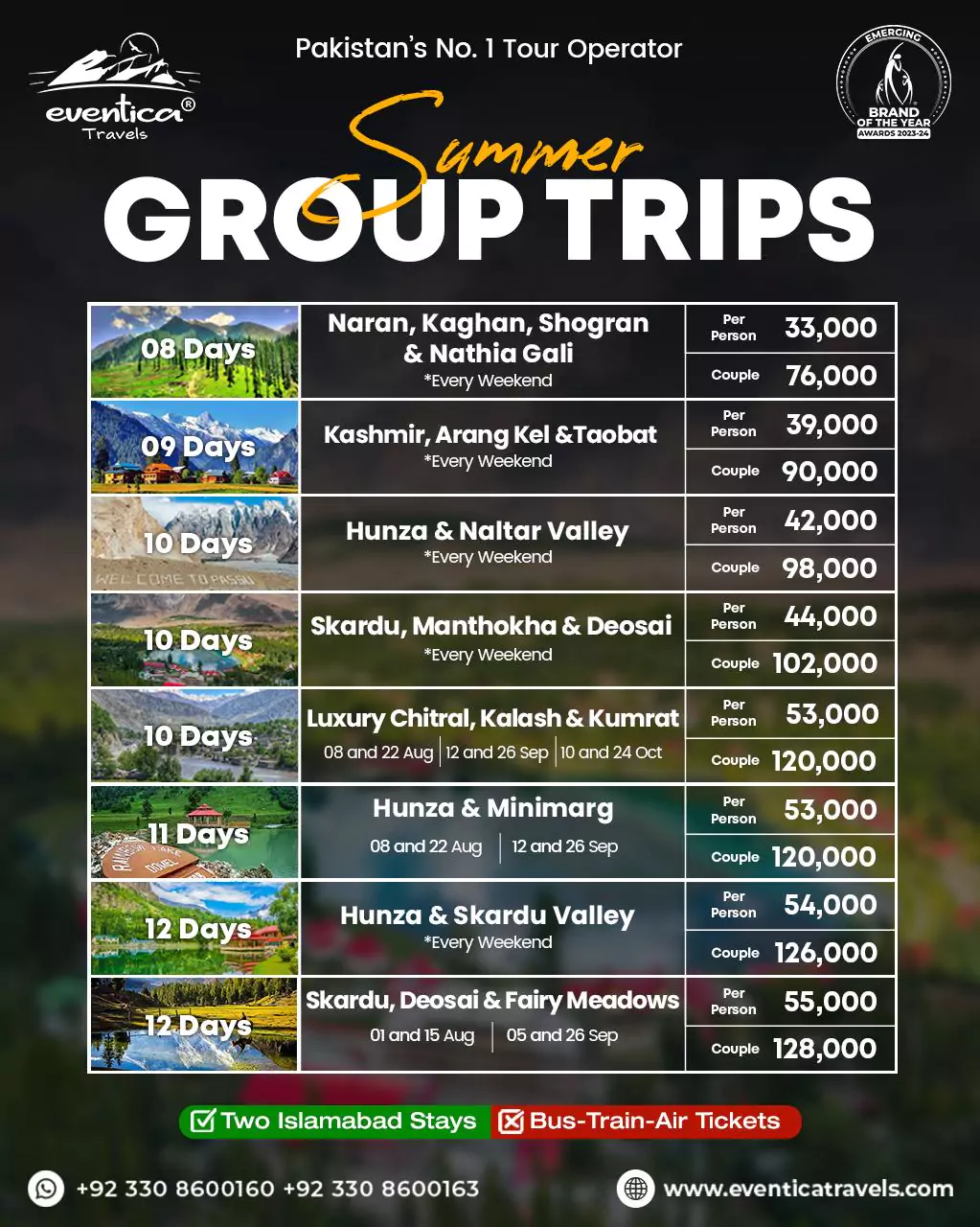 Best Domestic Group Tours from Pakistan | Family, Solo & Private ...